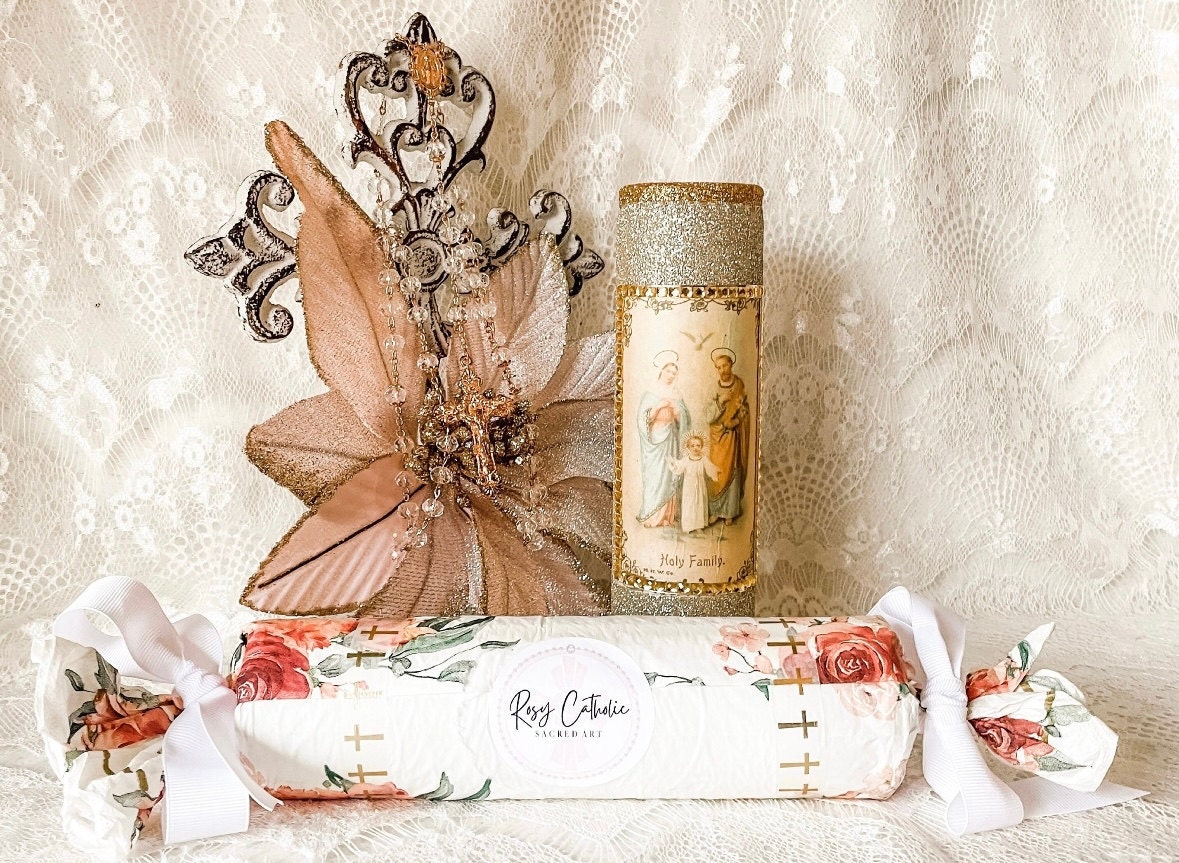 Nativity Scene, Catholic Stained Glass, Catholic Christmas Gift ...