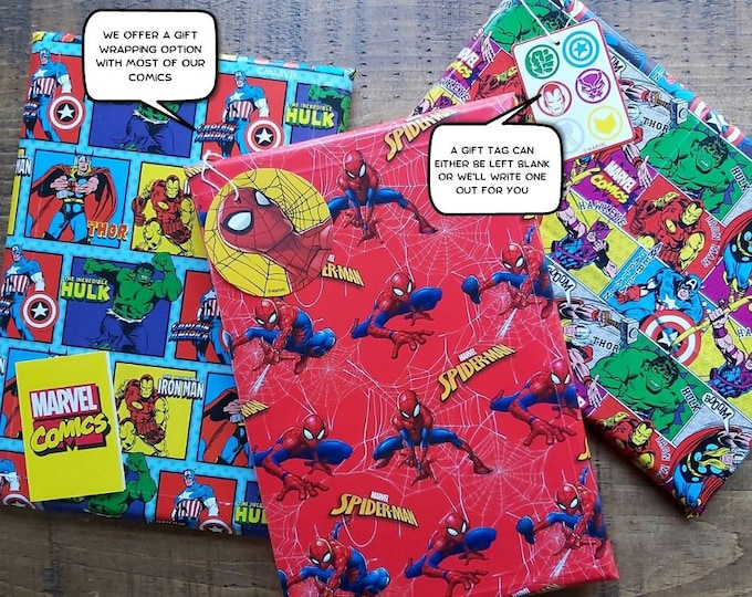 Comic Book Gifts - Bundle of 5 High Grade Marvel & DC Vintage Comics ...