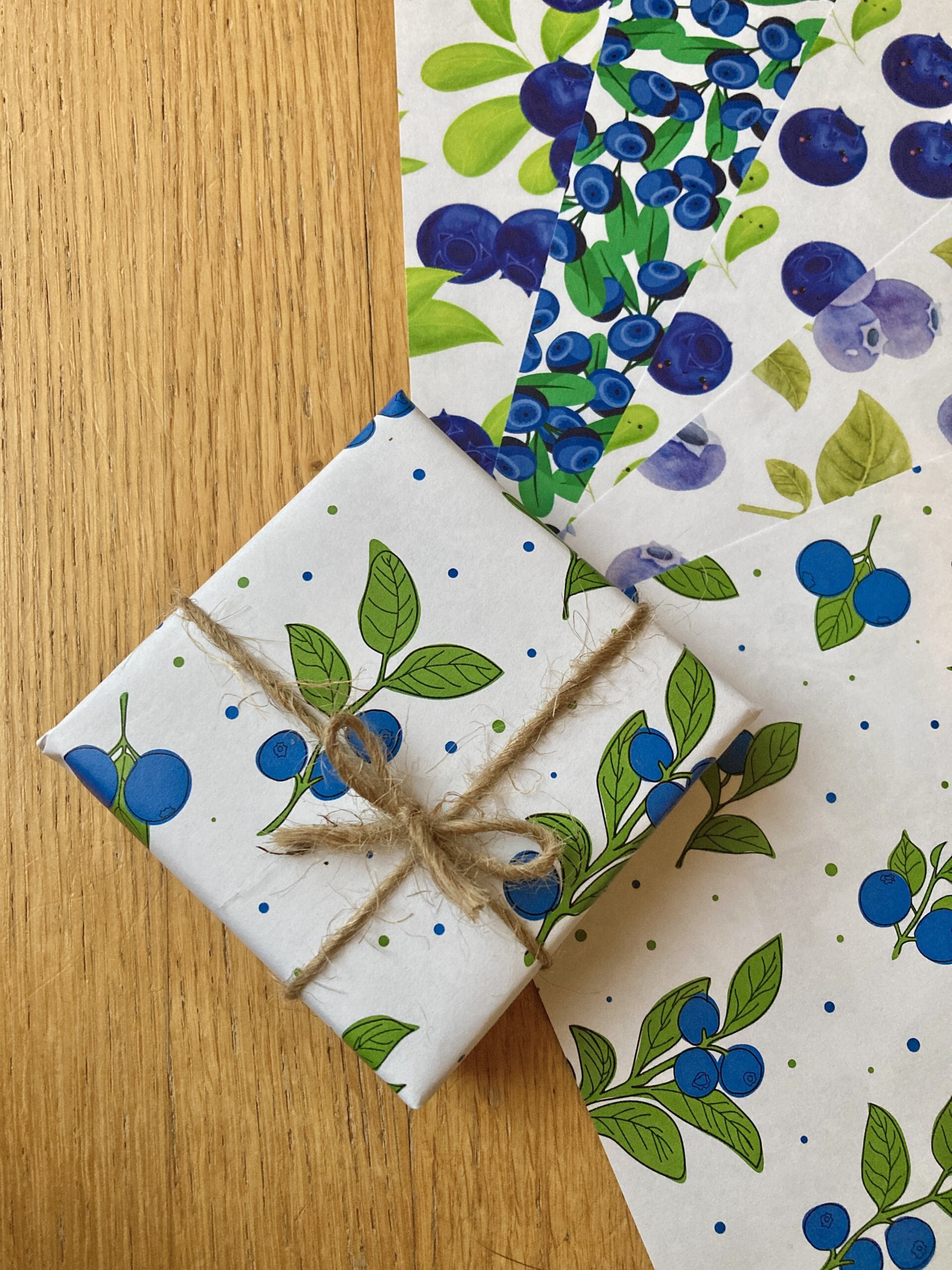 Blueberry Dangle Earrings - Etsy