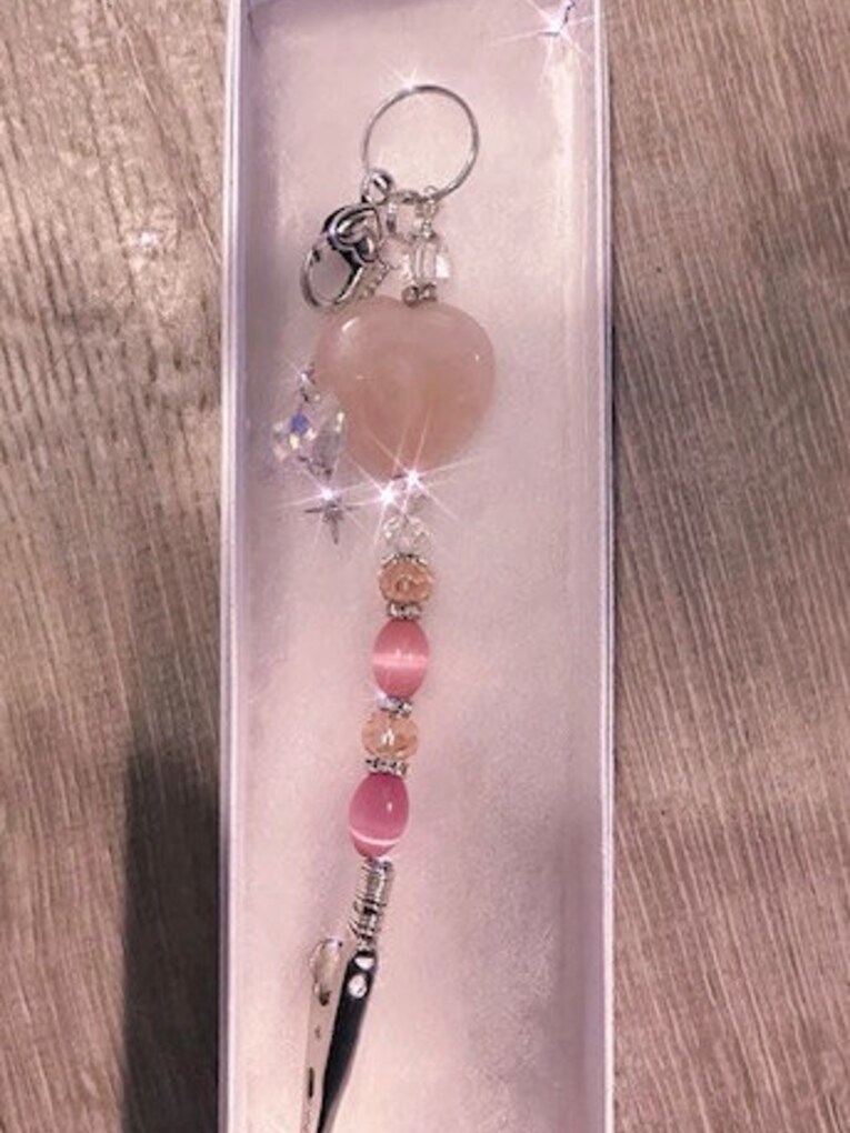 Owl ATM Card Clip: Long Nail Helper With Rose Gold Clasp - Etsy