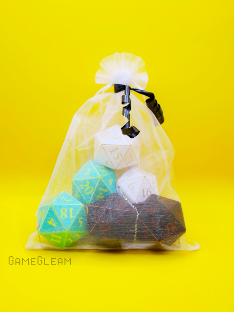 Mimic D20 Car Dice: Holographic Glow-in-the-dark Dnd Gamer Gift - Etsy ...