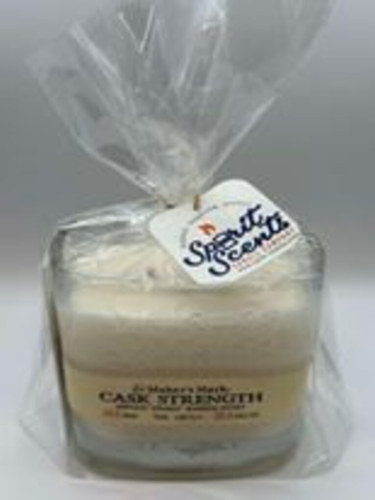Maker's Mark Old Style Sour Mash Upcycled Bourbon Bottle Candle - Etsy