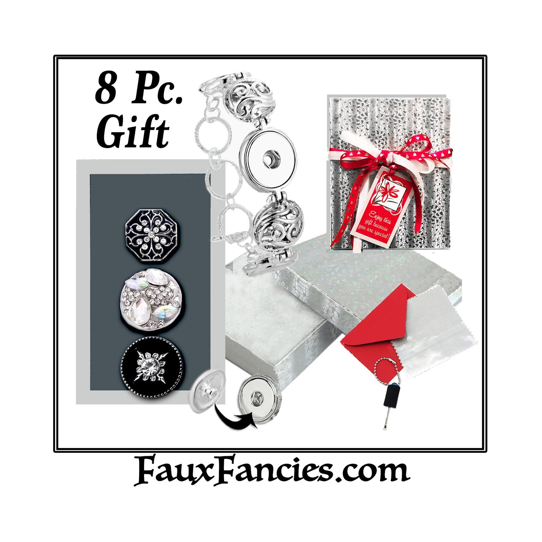 Snap Button Coin Purse 18mm Snap Button Accessory Ginger | Etsy