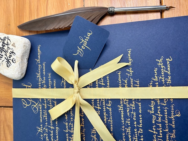 Handwriting Service, Handwritten Letter, Calligraphy Service ...