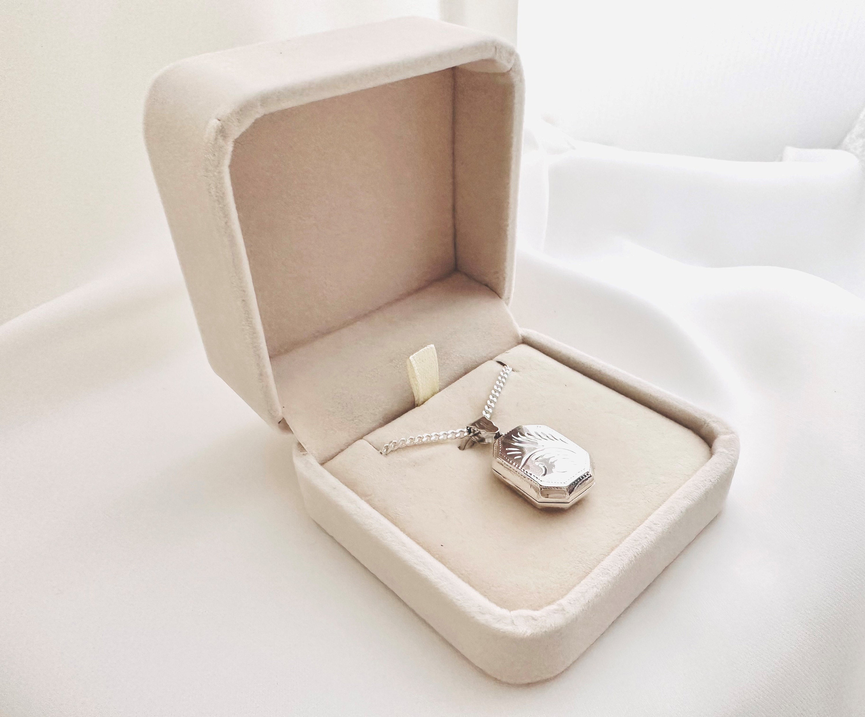 Sterling Silver Ring Holder Necklace Silver Small Ring Holder - Etsy