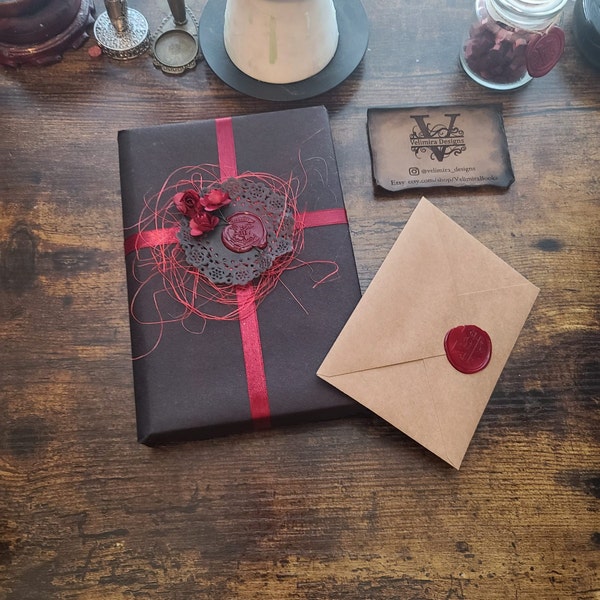 Leather Spellbook Grimoire – Medieval Book With Inverted Pentacle - Etsy