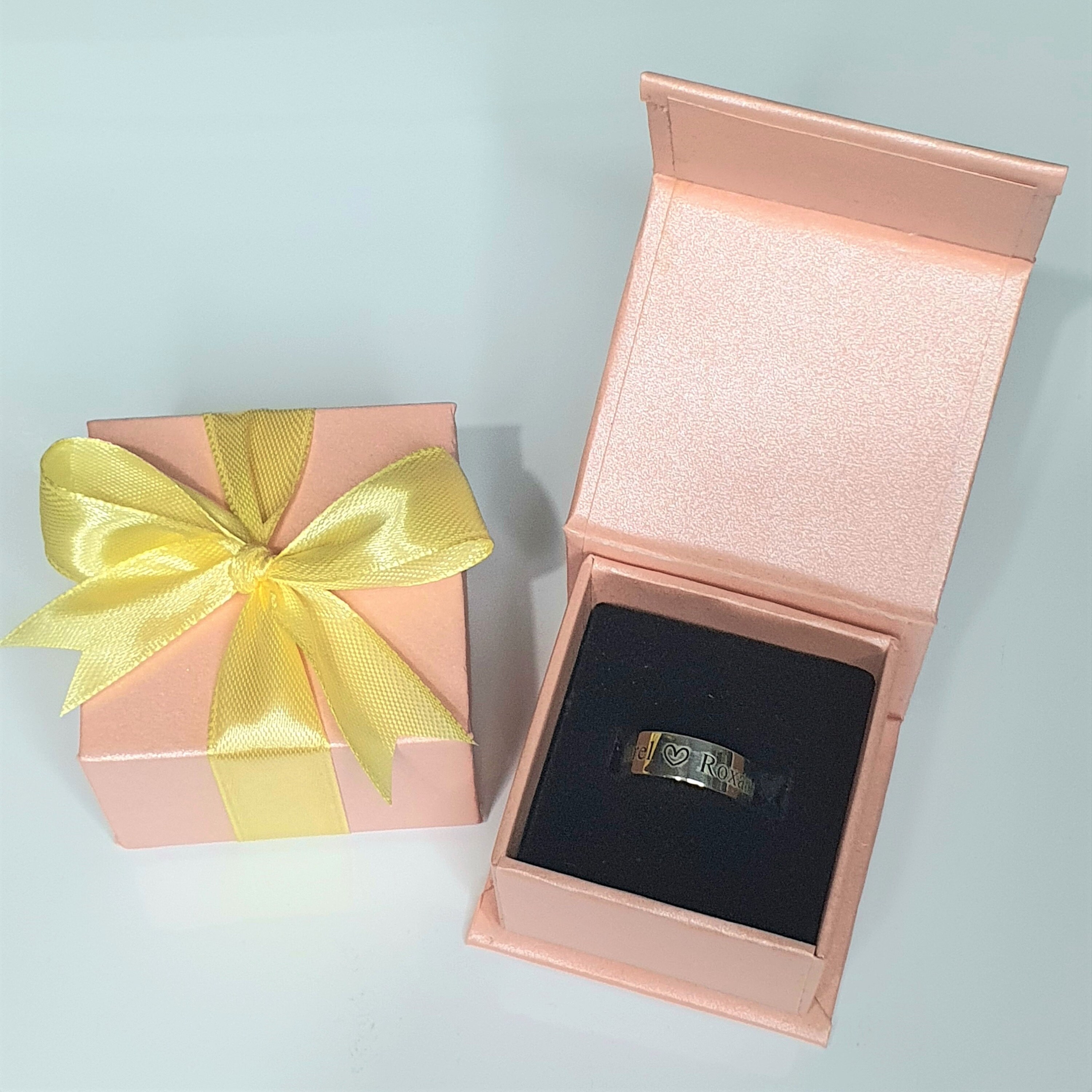 3mm CHRISTIAN CROSS RING Custom Engraved Christian Cross Symbol ...