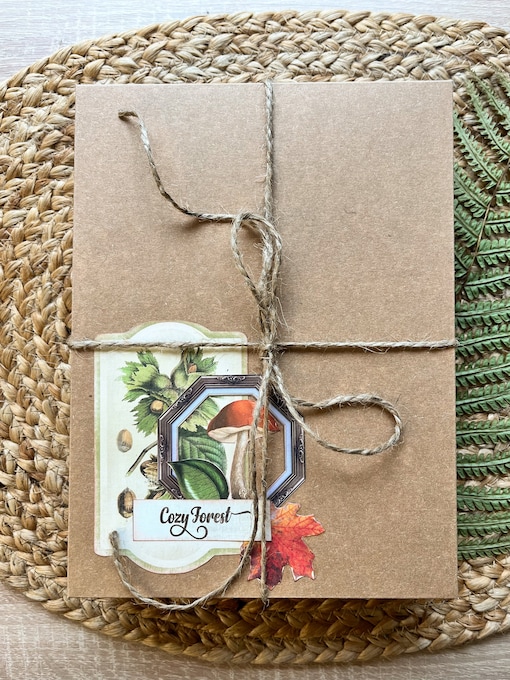 Cottagecore Photo Album. Family Book. Floral Handmade Photo Album ...