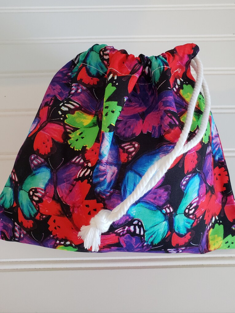 Upcycled Teacup Bird Feeder: Red Floral Vintage Charm, Crystal Accent ...