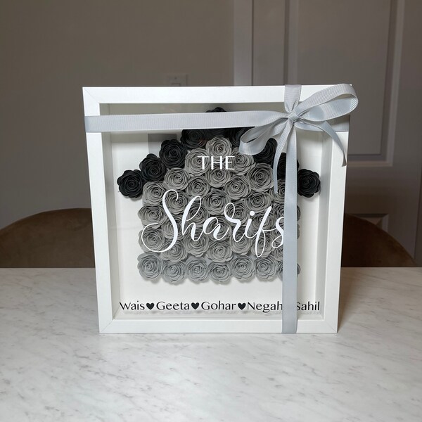 Floral Shadow Box Perfect Gift for Mom - Etsy