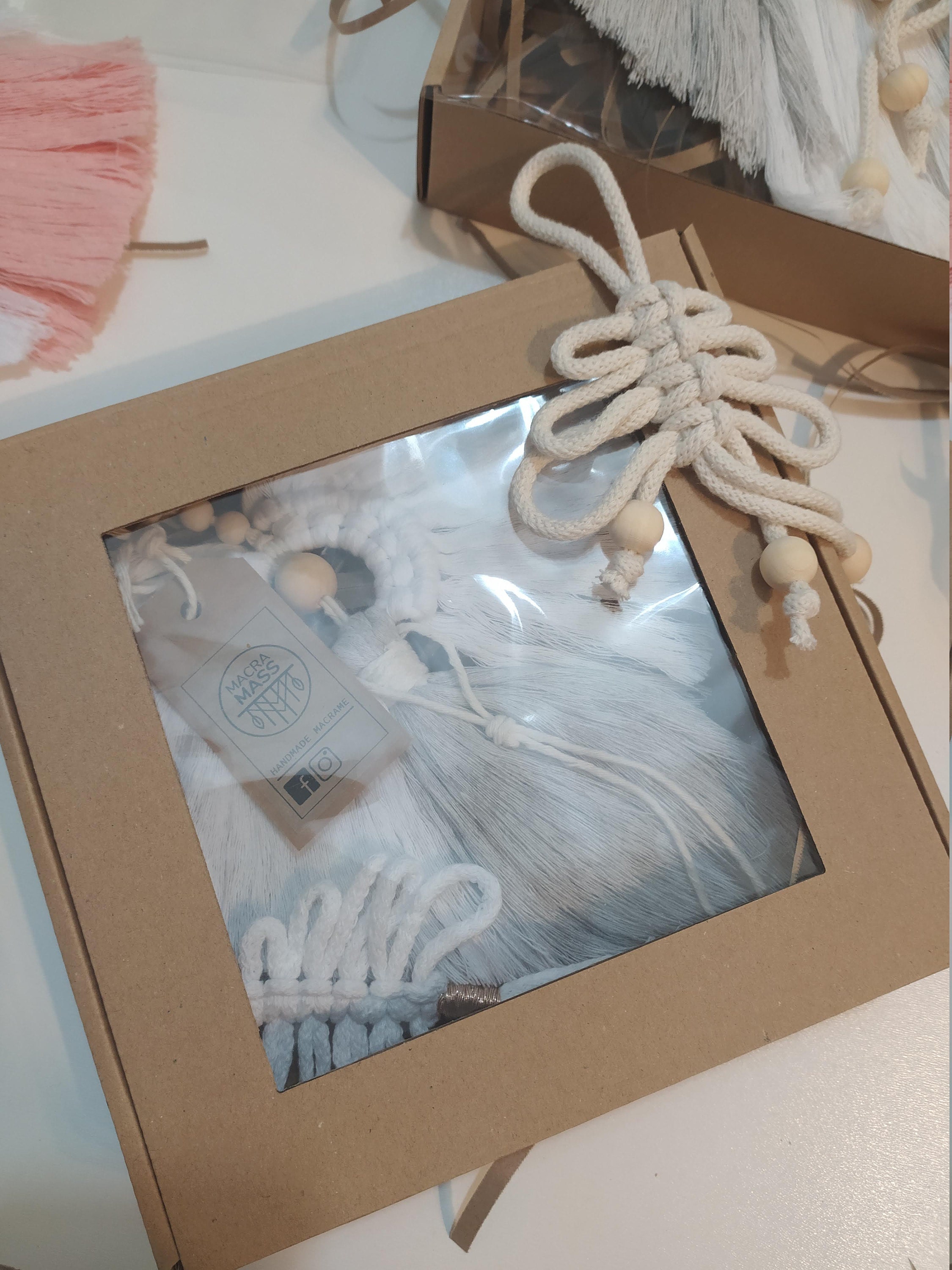 Large Classic Macrame in Natural and Beige Colors - Etsy