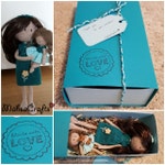 Felt Animals, Jungle Animals, Animal Figurine, Dollhouse Miniatures ...