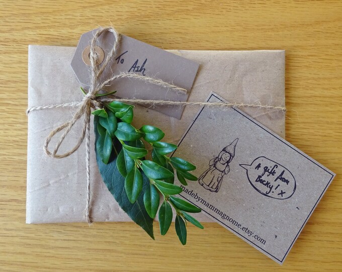 Thank You Card With Thank You Heart Hanging Decoration Gift in Mini ...