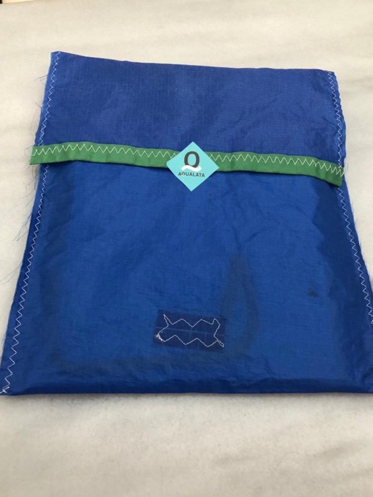 Recycled Sailcloth Pouch: Nautical Sail Bag, Boat Sail Bag, Maritime ...
