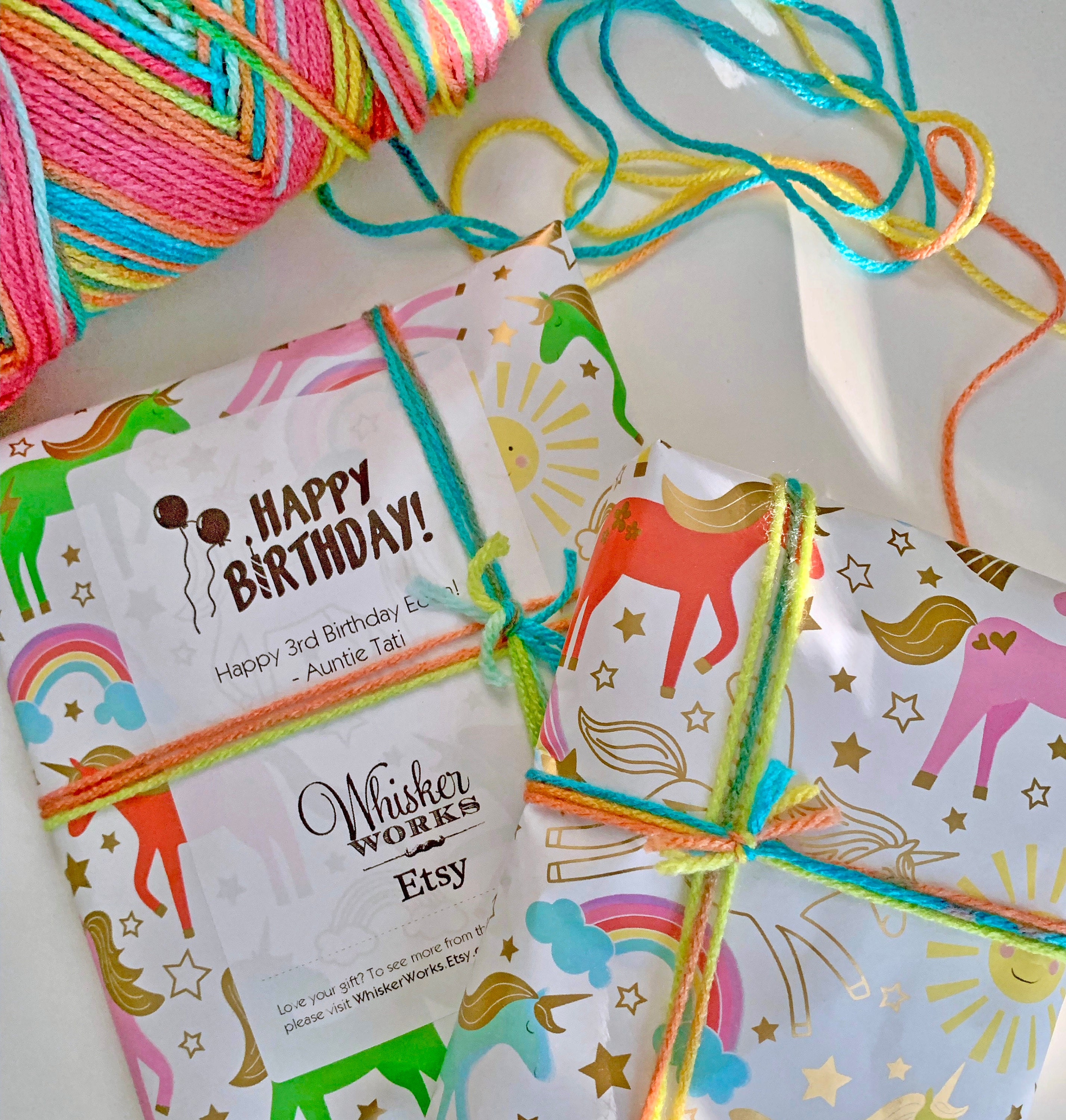 Mermaid Self-portrait Craft Kit Paint and Yarn Included - Etsy