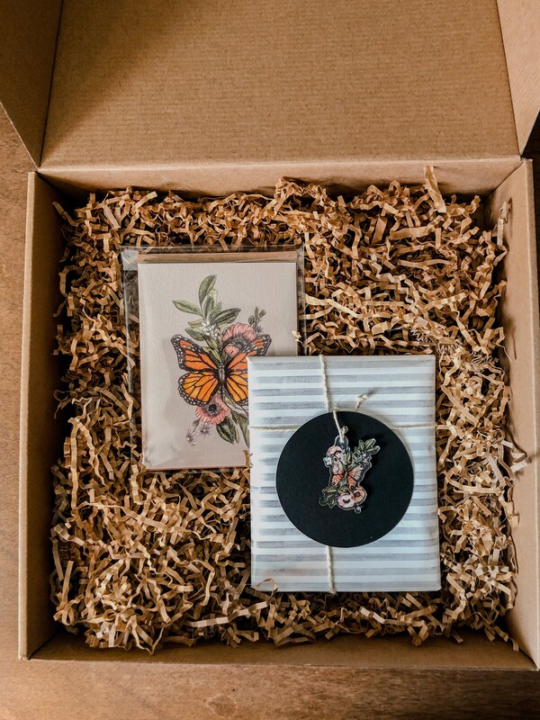 Floral Fox Note Cards, Thank Yous, Blank Note Cards, Watercolor Fox Art ...