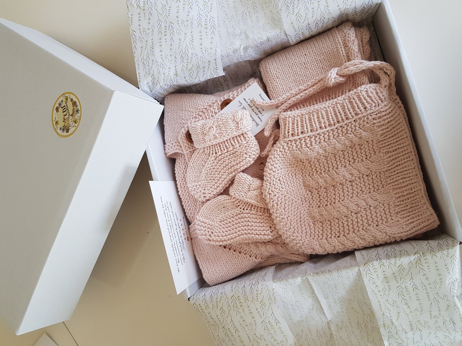 Newborn Baby Outfit, Baby Girl Outfit, Homecoming Outfit, Knitted Baby ...