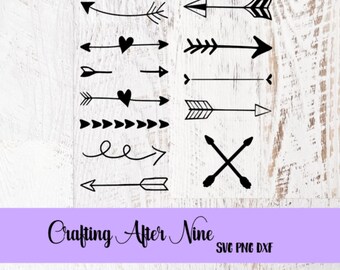 22 Arrows Clipart Rustic Arrow Clipart Arrow SVG Wedding