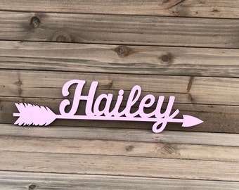 Sign with arrow | Etsy