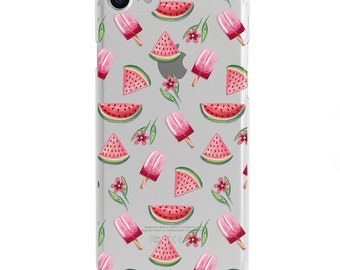 Watermelon IPhone Case Rustic Watermelon Your Name Here