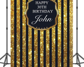 Birthday backdrop | Etsy