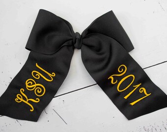 Graduation cap bow | Etsy