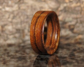 Ebony Wood Ring Any Size