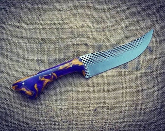 Hand Forged Rasp Knife