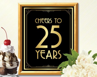 Cheers to 25 years | Etsy