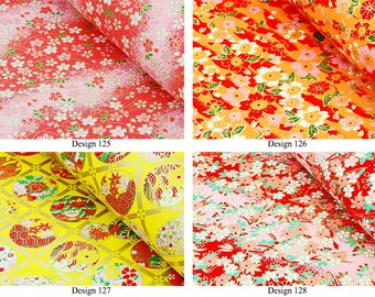 JAPANESE PAPERS set of 18 Large Individual Washi Papers