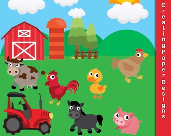 Farm animals clipart farm clip art animal farm animals