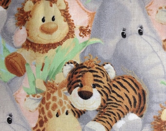 Jungle babies fabric | Etsy