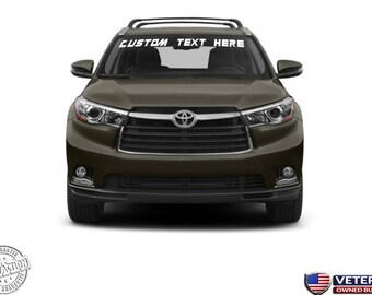 Toyota window decal | Etsy