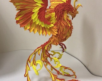 Phoenix figurine | Etsy