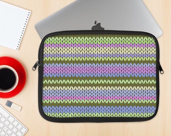 Knit laptop sleeve | Etsy