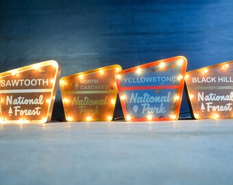 National forest sign | Etsy