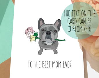 French bulldog cards | Etsy