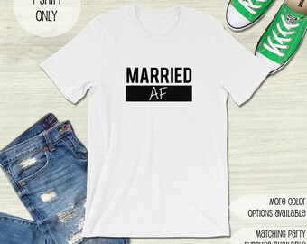 Married af shirt | Etsy