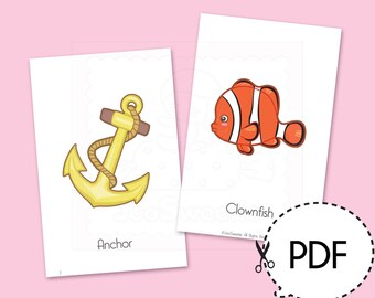 Beach Summer Pictionary DIGITAL DOWNLOAD Drawing Game