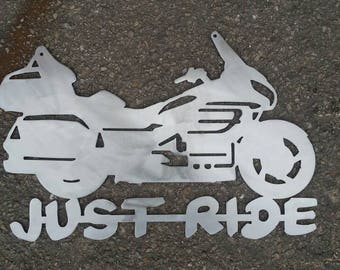 Honda Goldwing parking only engraved sign man cave garage