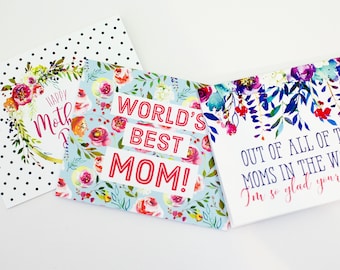 Mother's Day Card Collection Set of 4 Mothers Day Cards