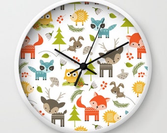 Nursery clock | Etsy