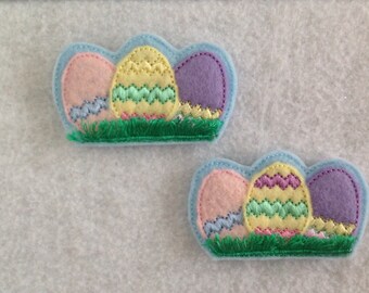 easter egg. feltie.12 embroidery design files