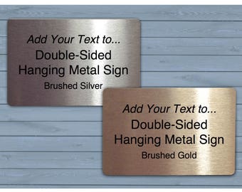 Silver plaque | Etsy