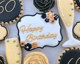 40th birthday cookie | Etsy