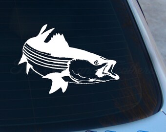 Fishing wall decal | Etsy