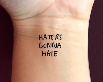Haters gonna hate | Etsy