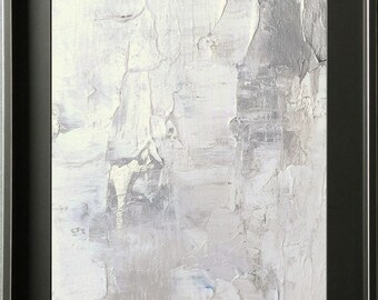 Silver painting | Etsy