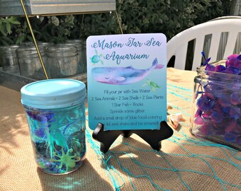 Sea Creature Under the Sea Food Labels