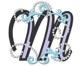 Big top BX Western Cute small Font machine embroidery